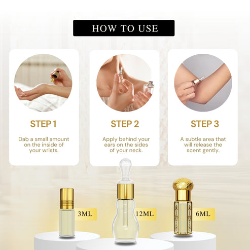 Musk Rizali Attar | Alcohol-Free | 100% Authentic Premium, Long-Lasting ...