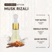 Musk Rizali Attar | Alcohol-Free | 100% Authentic Premium, Long-Lasting ...